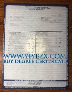 Buy a fake WGU Official Transcript 2022, 西部州长大学文凭学位毕业证成绩单办理