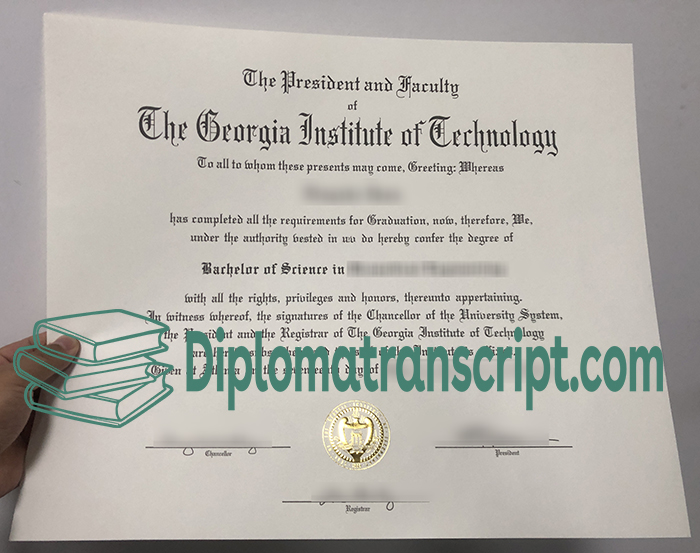 Purchase a Georgia Tech degree certificate, Buy a fake diploma